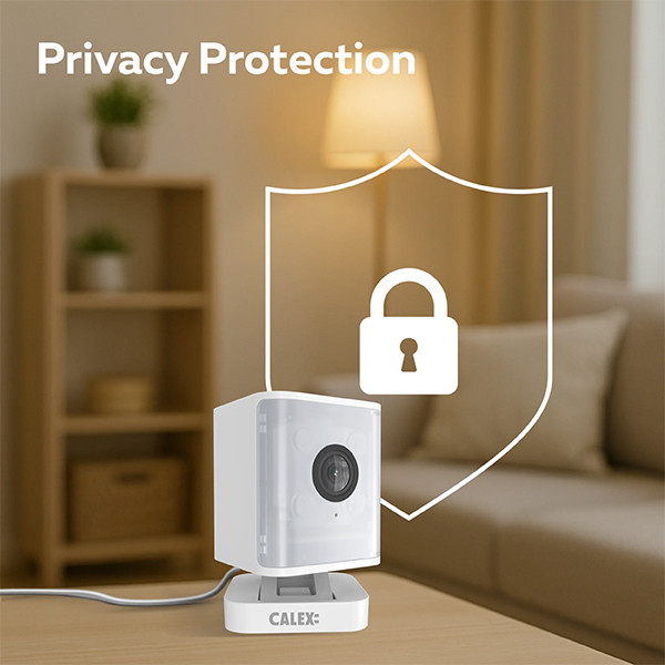 Calex Smart Indoor IP Camera | 2K | Wit Calex 123led.nl